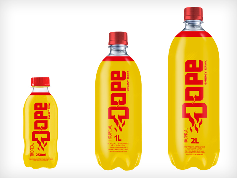 GLOBAL MARCAS - DOPE - Dope Energy Drink sabores: Regular, Açaí ...